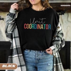 Unit Coordinator Shirt, Unit Clerk Tshirt, Gift for Secretary, Hospital ...