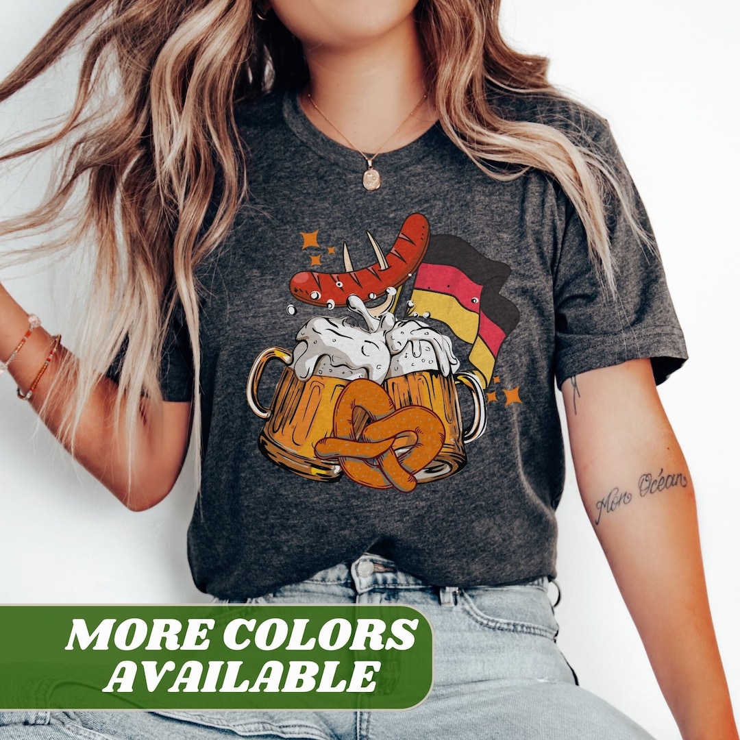 Minimal Oktoberfest 2023 T-shirt, Wurstfest Group Drinking Shirt ...