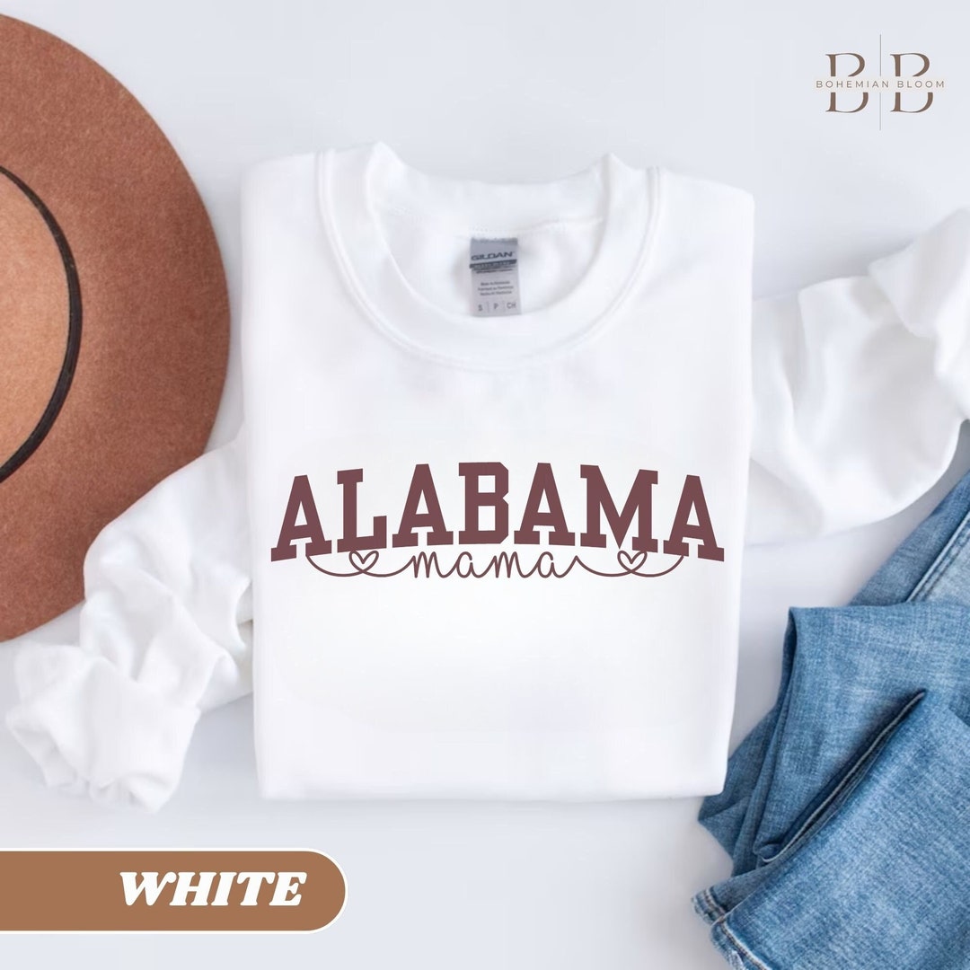 Alabama Mom Sweatshirt, Gift for Bama Mama, University of Alabama Mom ...