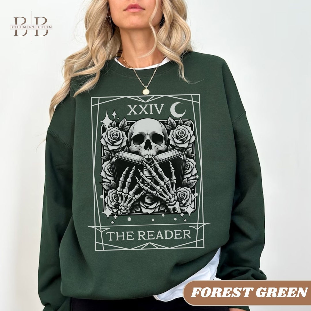 The Reader Sweatshirt Bookish Merch Reading Sweatshirt Gift for Readers ...