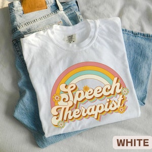 Speech Therapy Shirt Slp Shirt Speech Language Pathologist Speech ...