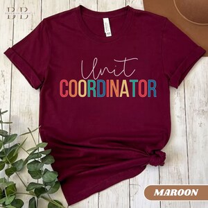 Unit Coordinator Shirt, Unit Clerk Tshirt, Gift for Secretary, Hospital ...