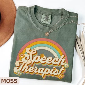 Speech Therapy Shirt Slp Shirt Speech Language Pathologist Speech ...