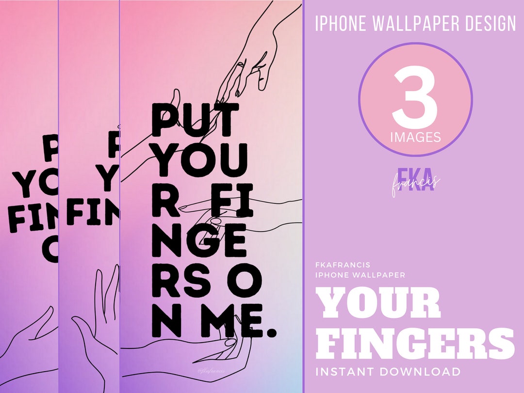 IPhone Wallpaper Design With Variations | Clever Text With Gradient ...