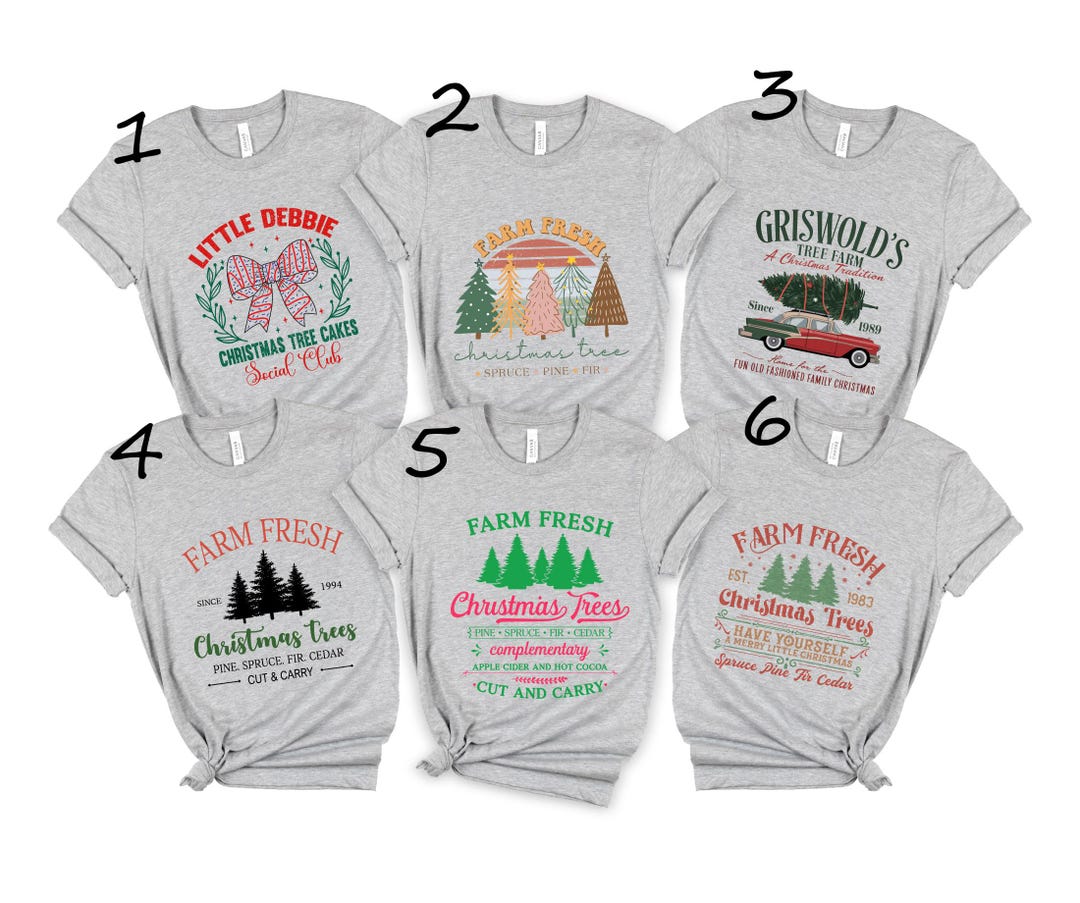 Christmas Tree Farm Shirt, North Pole Christmas Tree Farm Always Fresh ...