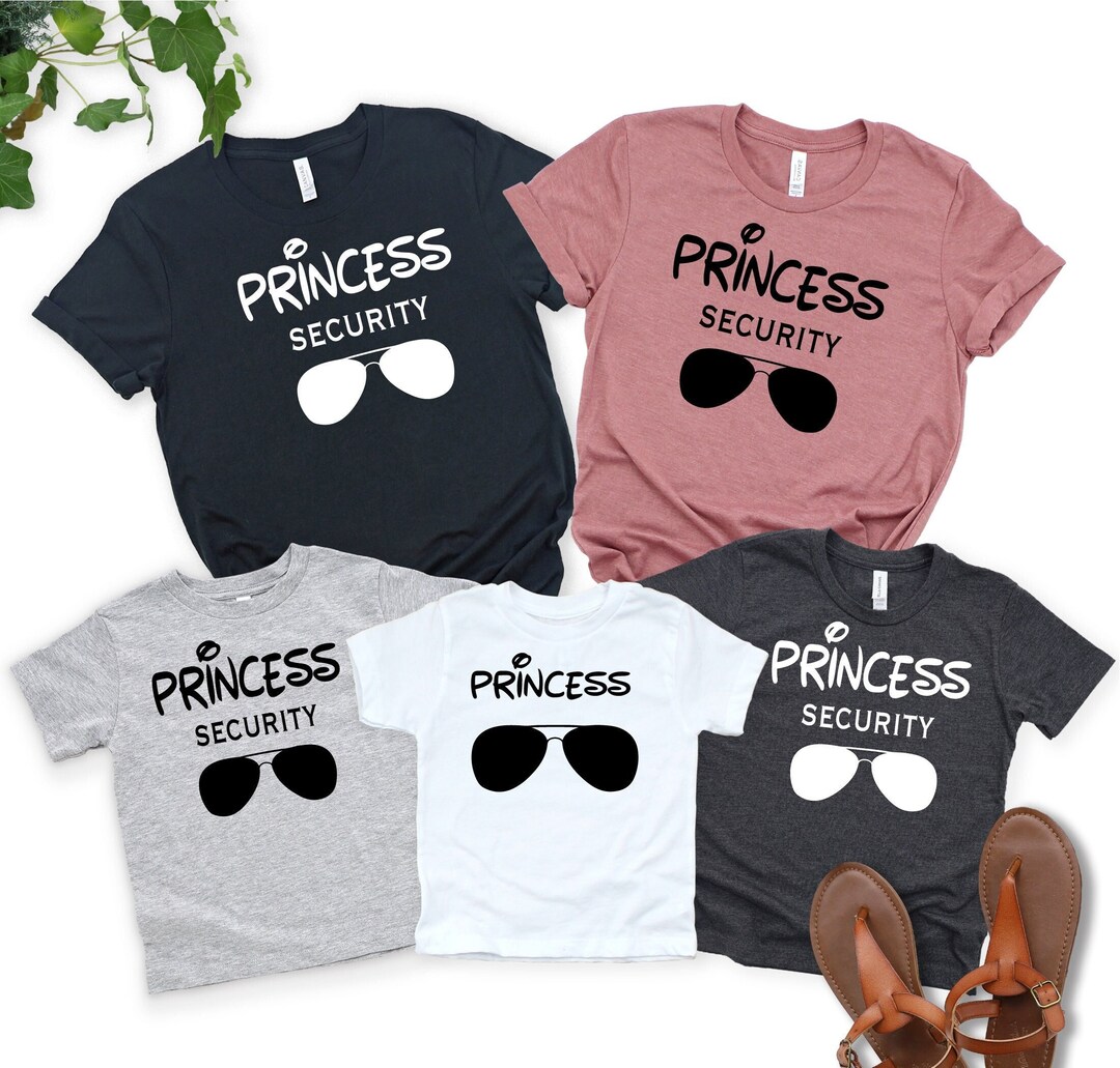 Disney Princess Security T-shirts, Disney Princess Shirt, Disneyland ...