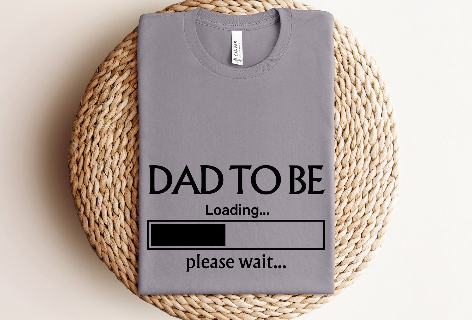 Dad to Be Loading Expecting Father Funny Slogan T-shirt - Etsy