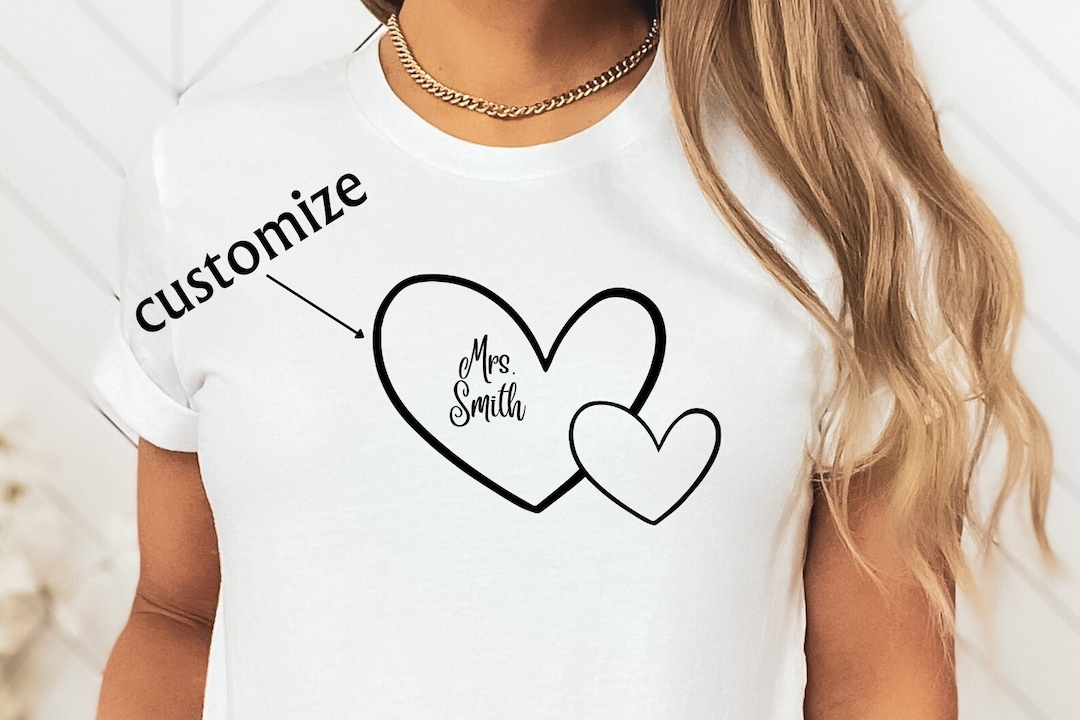 Personalised T-shirt, Custom Printed Tshirt, Design Your Own Printed T ...