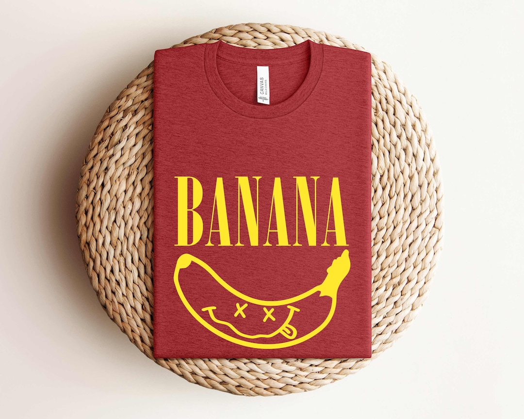 Yellow Banana Shirt, Banana Shirt, Banana Gift, Banana Lover Shirt ...