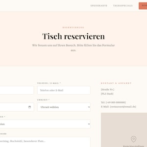 Plantilla web para restaurante | Terra Lite | HTML CSS | 4 páginas ...