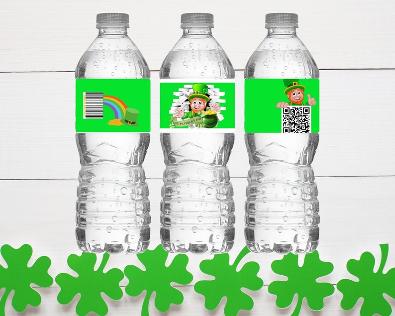 St Patricks Day Chip Bag Template Chip Wrapper Party - Etsy