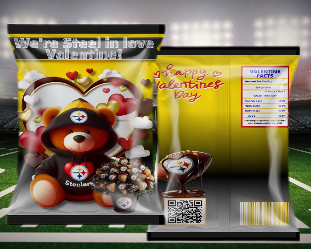 Valentine's Day, Chip Bags, Custom Printable Chip Bags, Chip Bag ...