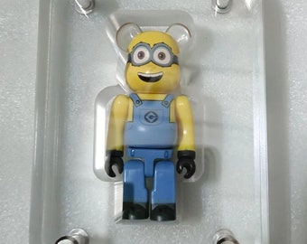 Bearbrick Rectangle Display Case Acrylic for 27 100% Medicom Toy Be ...