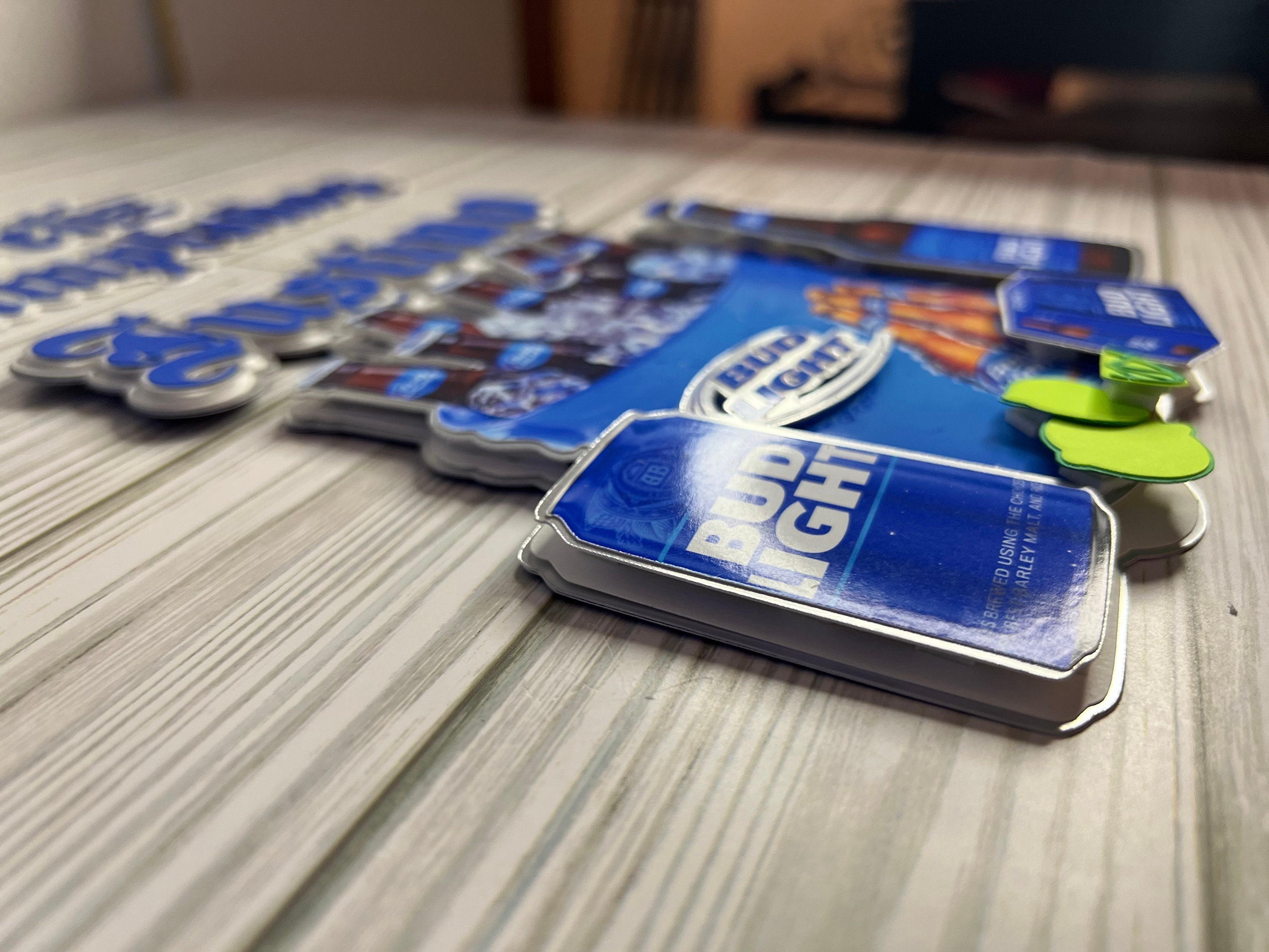 Budlight Beer 3D Cake Topper - Etsy