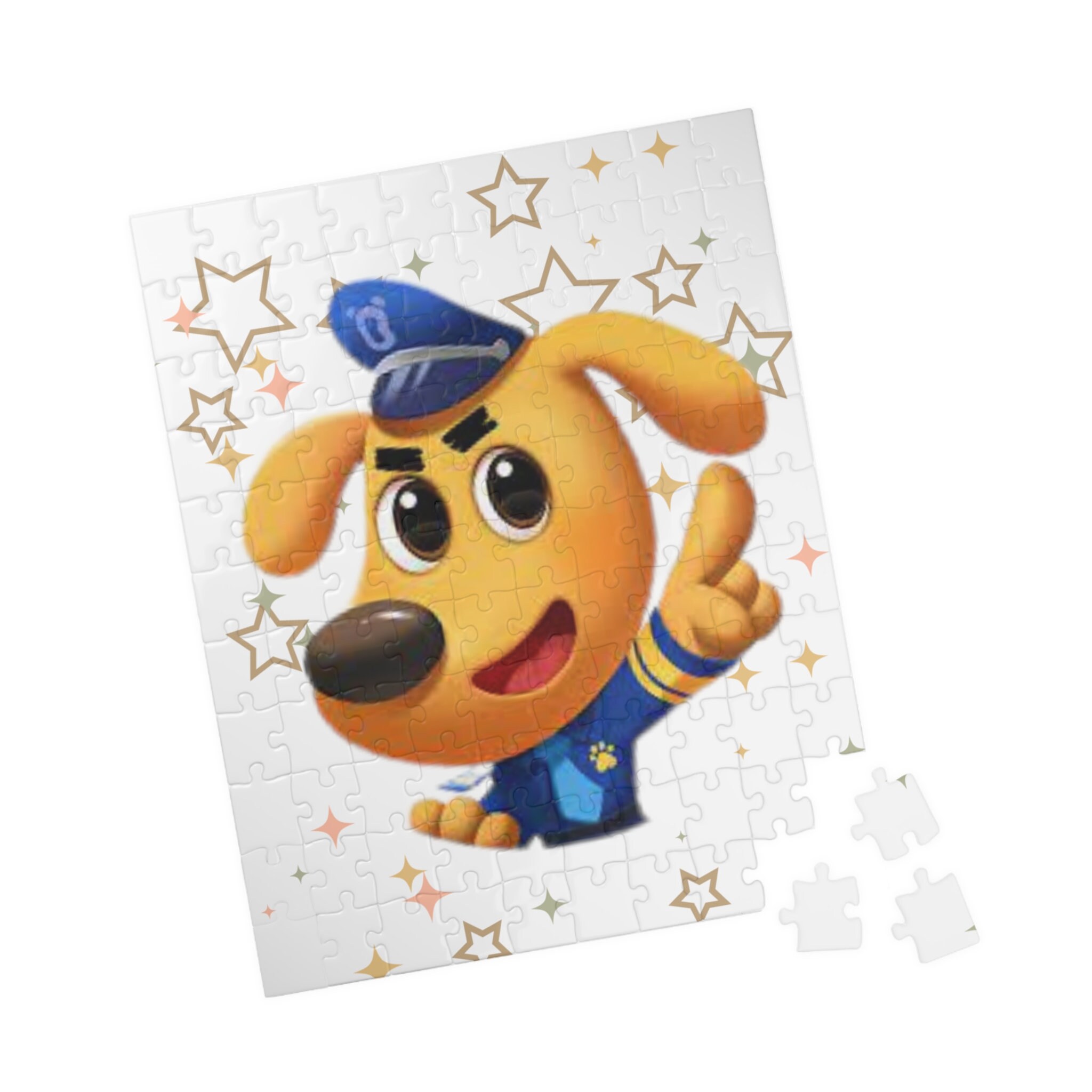 Safety Sheriff Labrador Puzzle 110 Pieces - Etsy