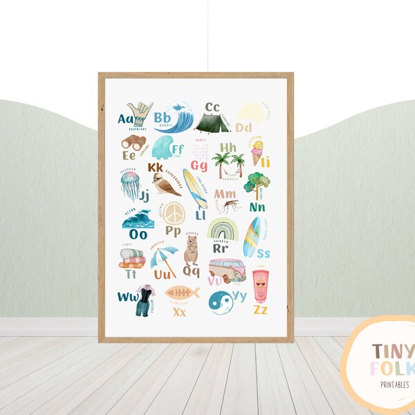 Adventure Wall Alphabet - Etsy