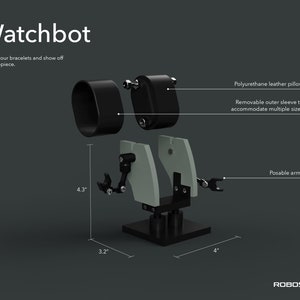 Watchbot Watch Stand - Etsy