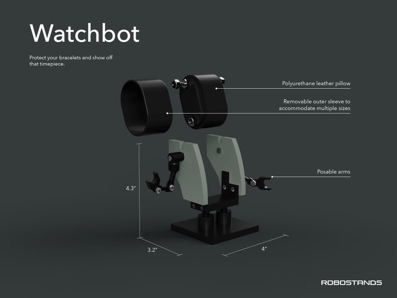 Watchbot Watch Stand - Etsy