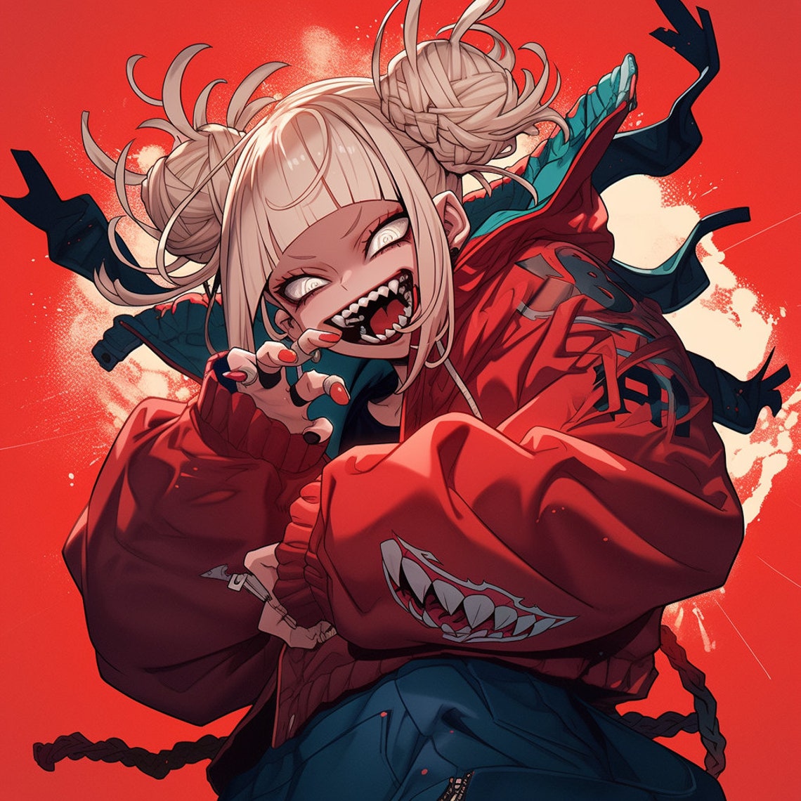 Custom Anime Character Commission, Unique & Personalized Artwork, Vtube ...