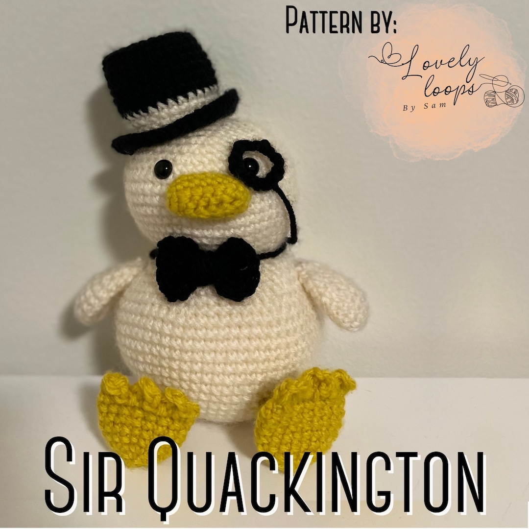 Crochet Pattern - Cute Amigurumi Duck - Etsy