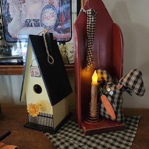 Handmade Primitive Farmhouse Style Shelf for Candles or Knickknacks - Etsy