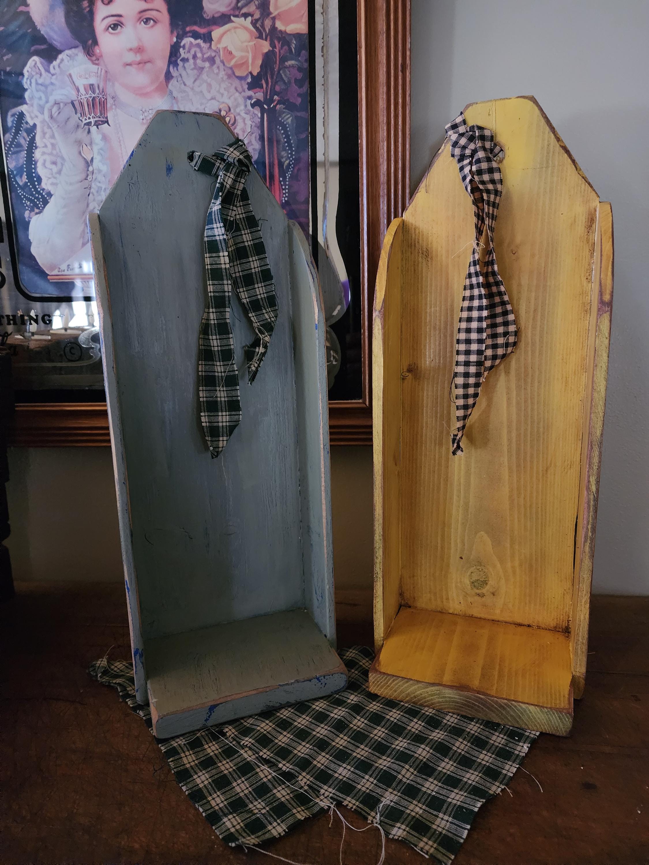 Handmade Primitive Farmhouse Style Shelf for Candles or Knickknacks - Etsy