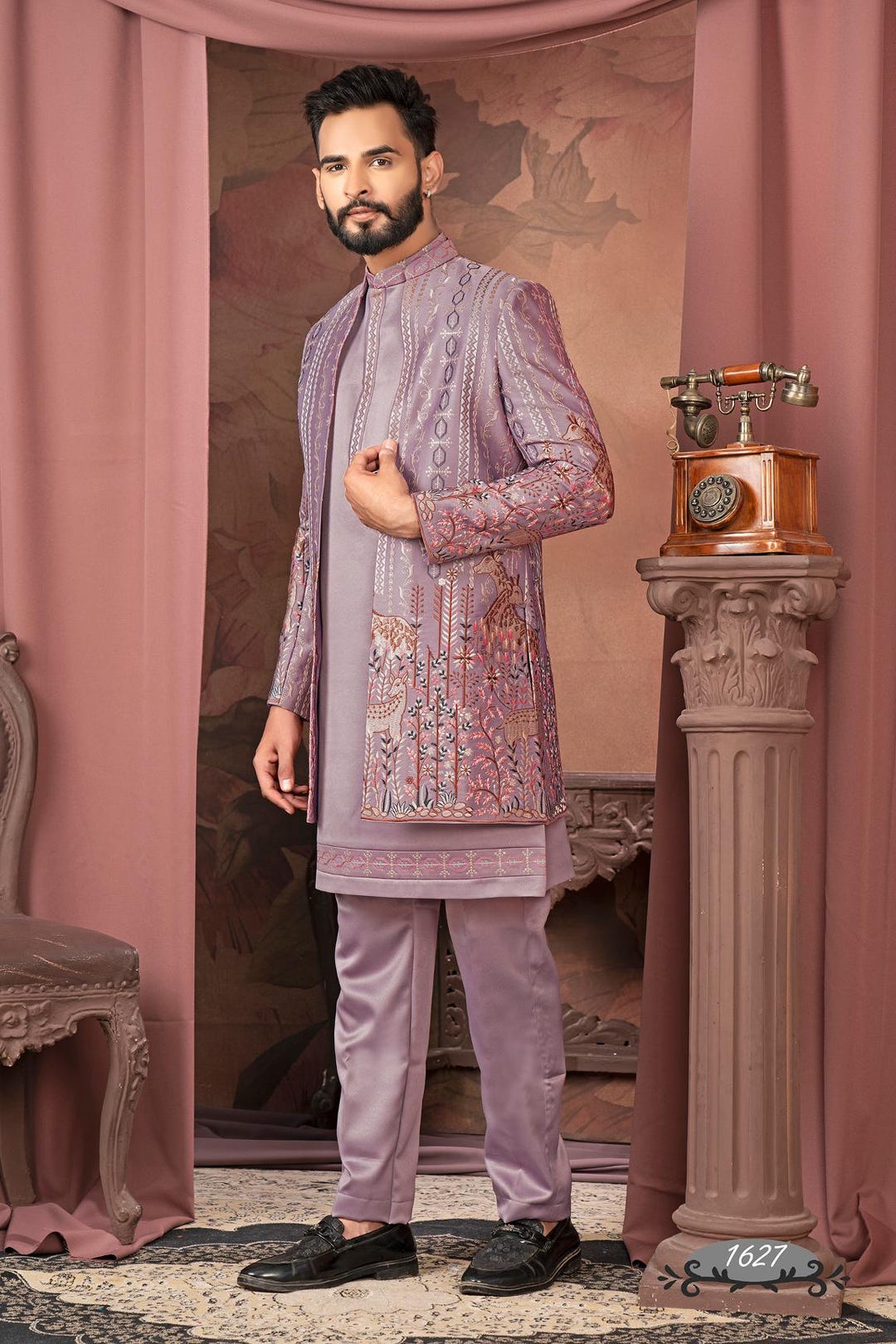 Indian Wedding Sherwani, Indian Groom Dress, Wedding Guest Dress ...