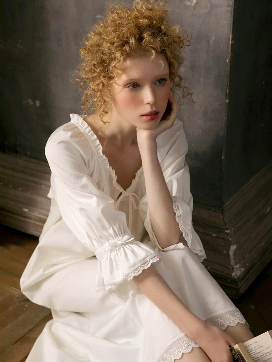 Victorian Nightgown, Edwardian Clothing, Antique Night Gown, Vintage ...