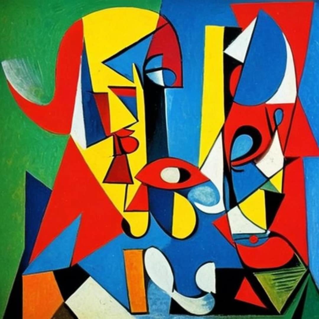 Picasso's Vision : Abstract Interpretations Instant - Etsy