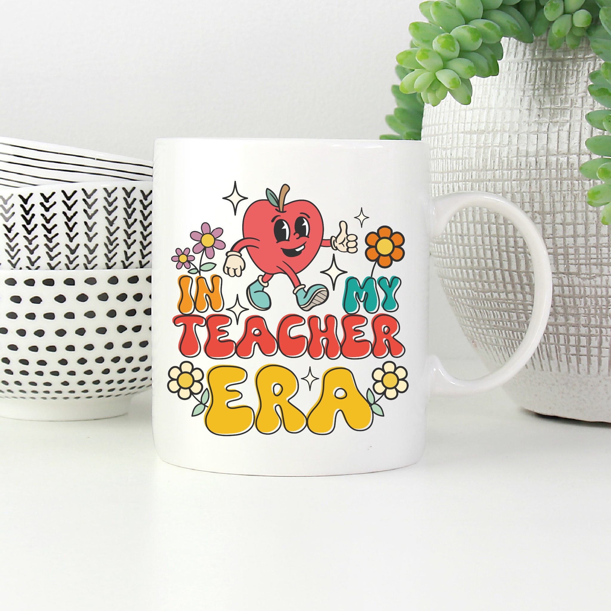 In My Teacher Era PNG Teacher Png Retro Teacher Png First - Etsy