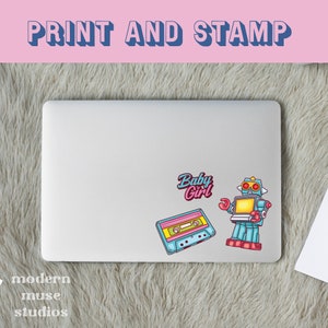 Vibrant Color Digital Goodnotes Planner Sticker, Clipart PNG, Download ...