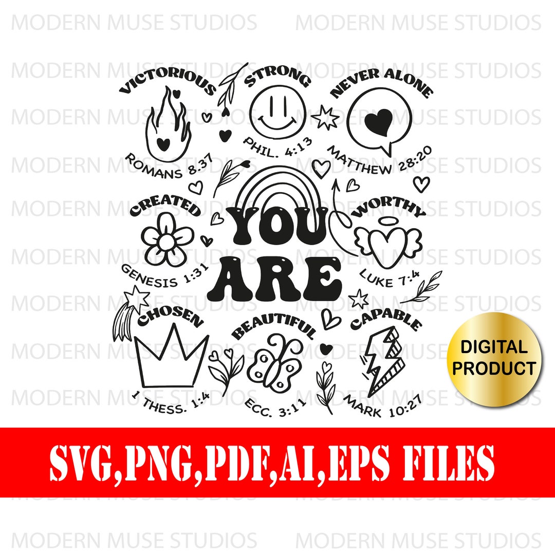 Eres SVG Png, Diseño de sublimación PNG, Descarga digital, Diseño de ...