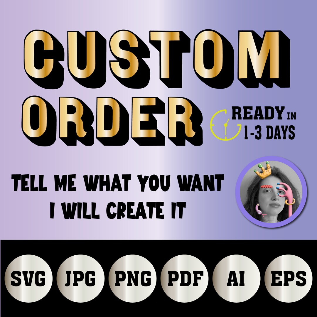 Custom SVG, Personalized SVG, Custom SVG Cut File, Custom Design ...