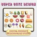 3D Cute Digital Goodnotes Planner Sticker Pack Goodnotes - Etsy