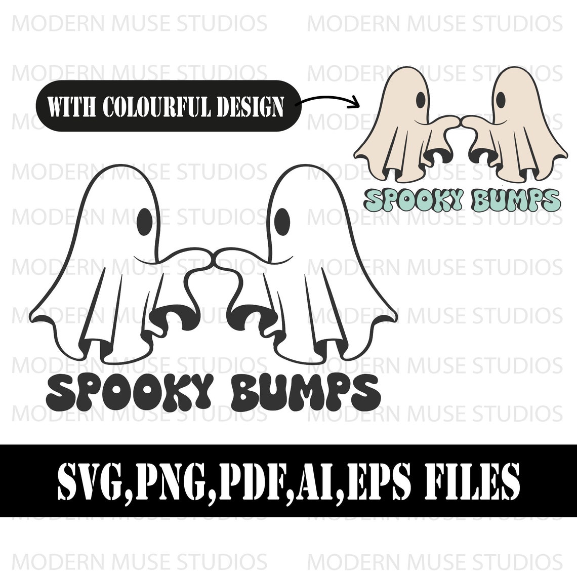 Spooky Bumps Svg PNG Spooky Season SVG Halloween SVG - Etsy