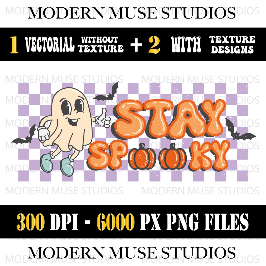 Cute Stay Spooky PNG, Spooky Season Png, Retro Halloween Png, Spooky ...