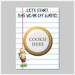 Happy First Day Cookie Card, Welcome Back to School Tag, Happy 1st ...