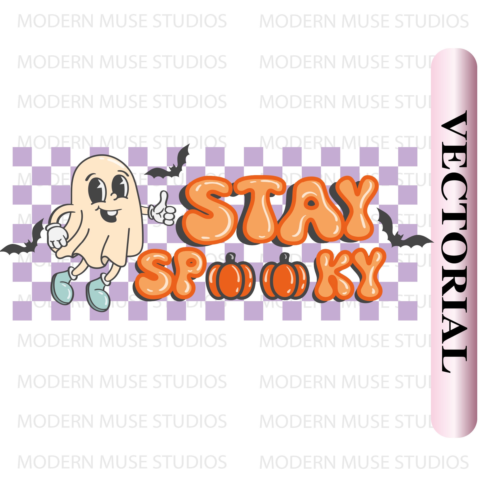 Cute Stay Spooky PNG Spooky Season Png Retro Halloween Png - Etsy