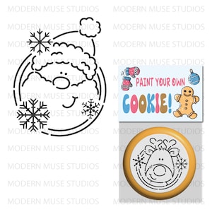Pyo Christmas Cookie Stencil File Bundle, Pyo Christmas Cookie Bag ...
