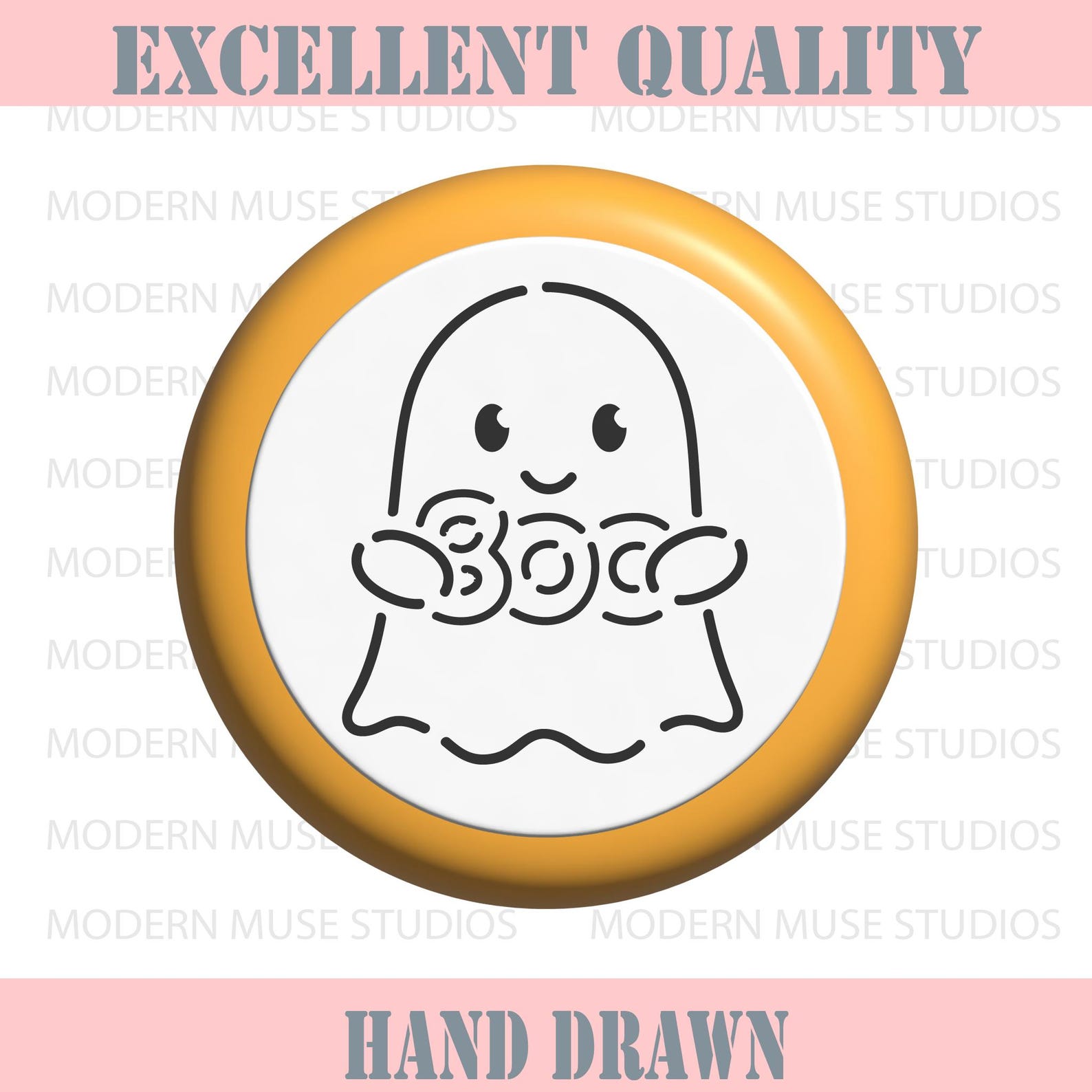 Pyo Cute Ghost Cookie Stencil File Bundle, Pyo Fall Stencil, Ghost ...
