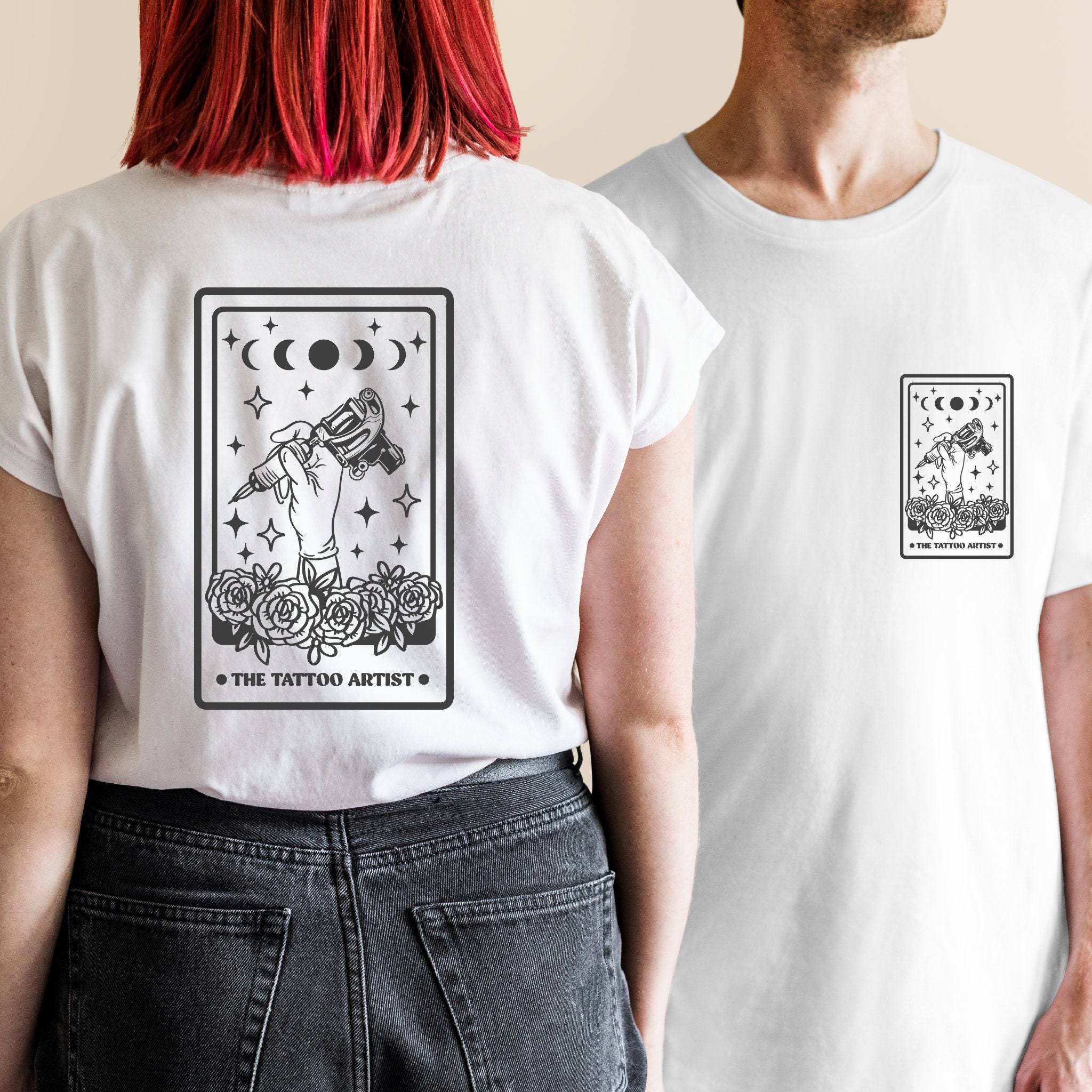 The Tattoo Artist Tarot Card Svg, Tattoo Artist Gift, Tattoo Artist ...