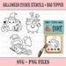 Pyo HALLOWEEN Cookie Stencil Bundle, Pyo Halloween Cookies, Pumpkin ...