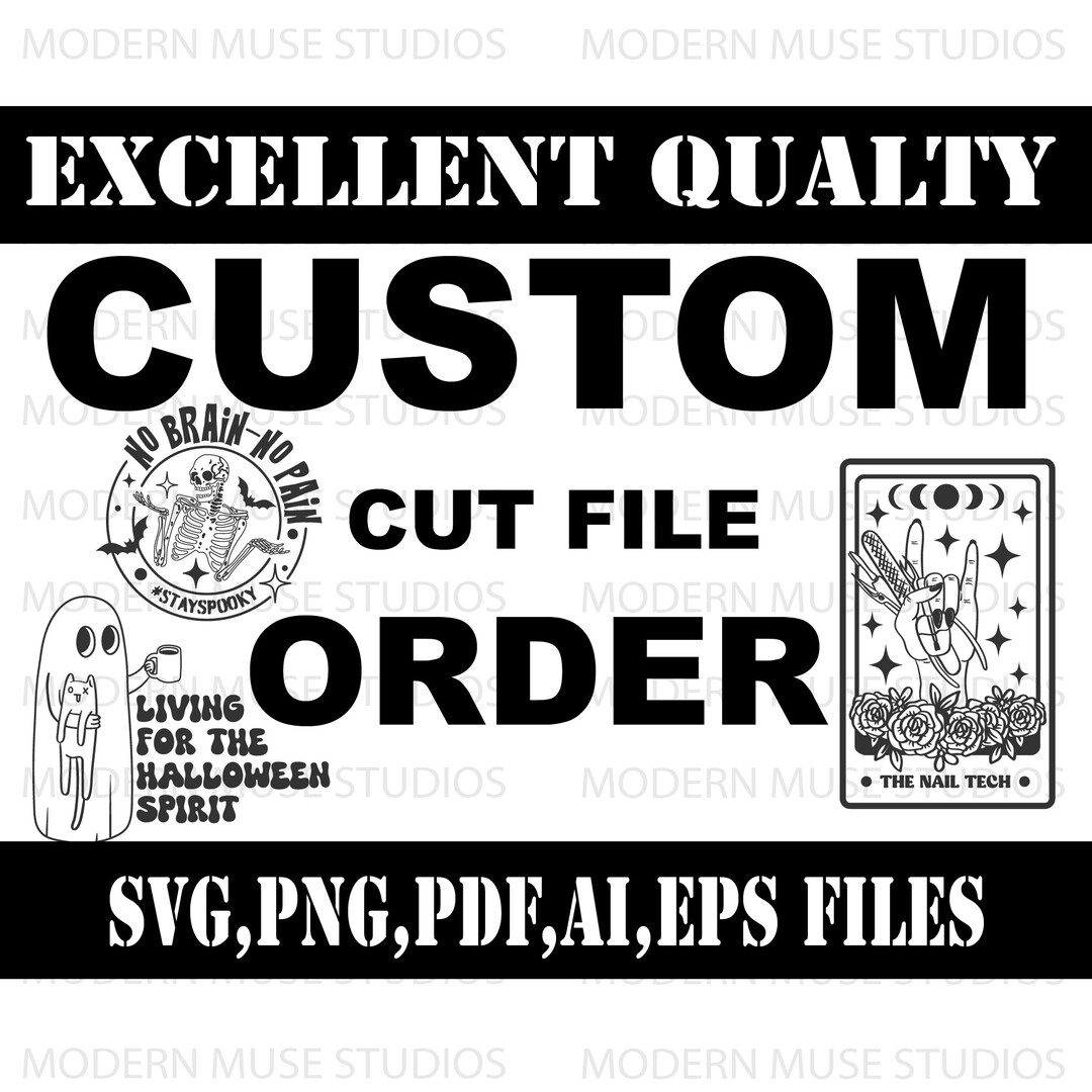 Custom Art SVG File for Cricut, Image or Logo, Request Custom Svg, Text ...