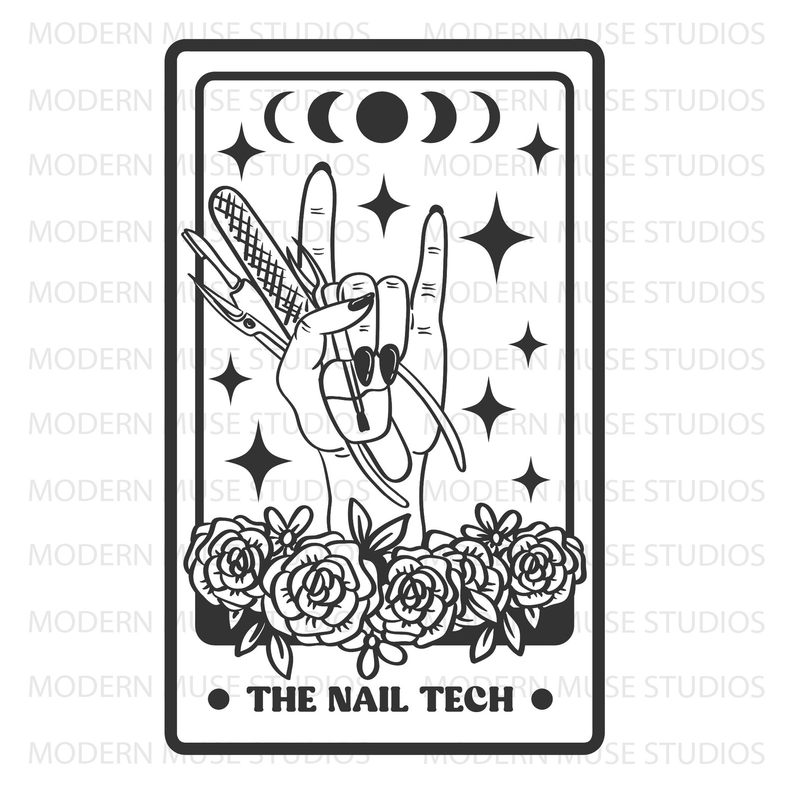 Nail Tech Svg Nail Boss Svg Nail Artist Svg Nail Hustler - Etsy