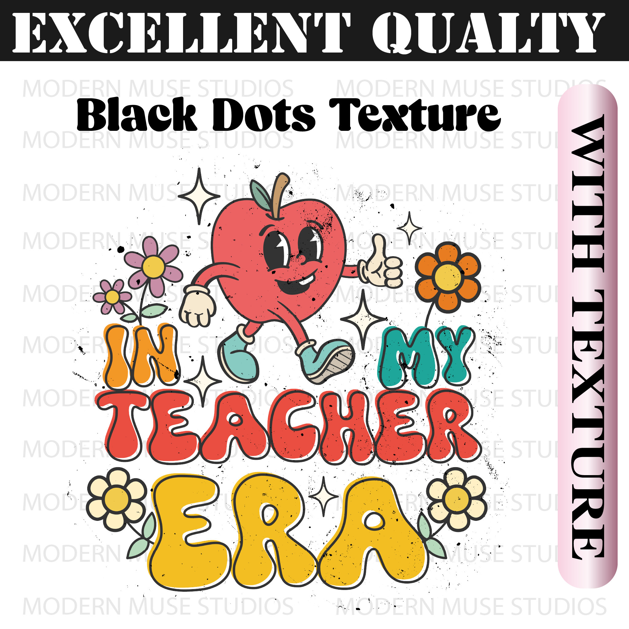 In My Teacher Era PNG Teacher Png Retro Teacher Png First - Etsy