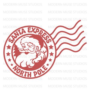 Santa Claus Svg, Santa Claus Stamp, Merry Chrismas Svg, Christmas Cut ...