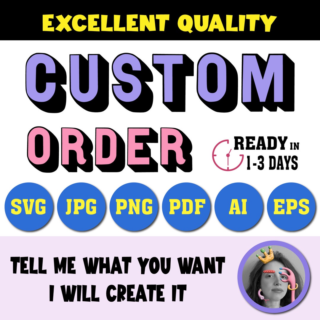 Custom SVG, Custom PNG, Personalized SVG, Custom Cricut File, Custom ...