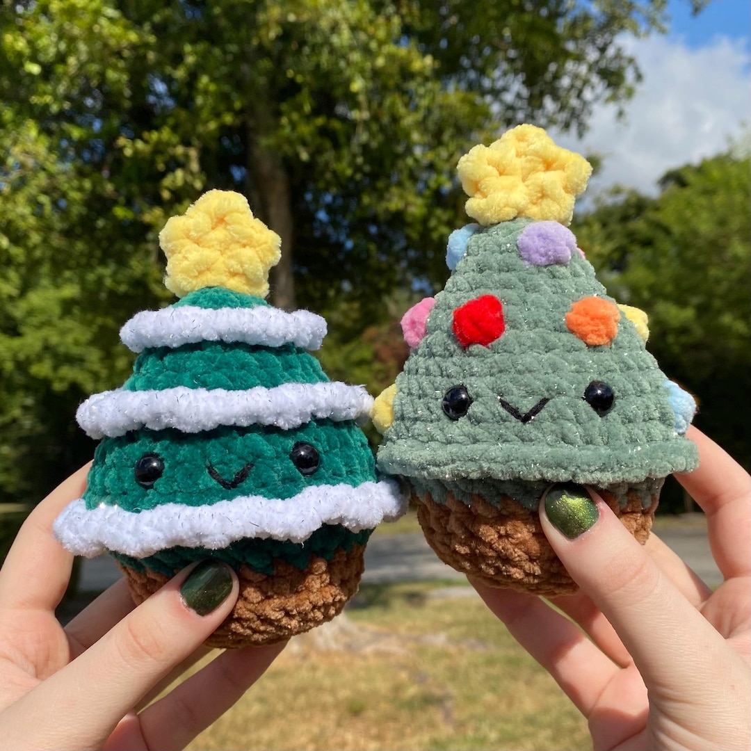 Christmas Tree Crochet Plushie, Christmas Tree Plushie, Amigurumi ...