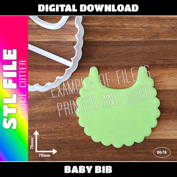 Baby Bib Cookies - Etsy