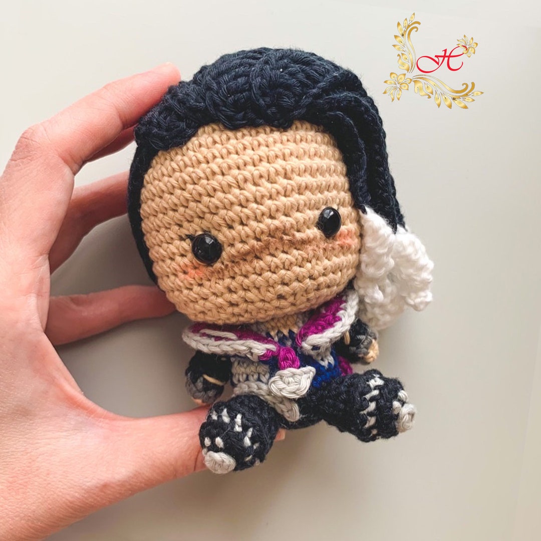 Valorant Amigurumi Fade Crochet Doll Amigurumi Valorant - Etsy